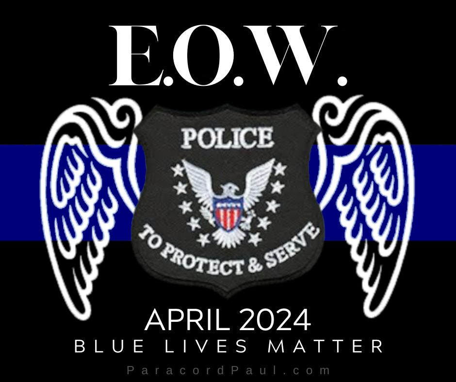 What does the "Thin Blue Line" Mean? EOW: June Report for May 2024 - Paracord Paul Bracelets and ...